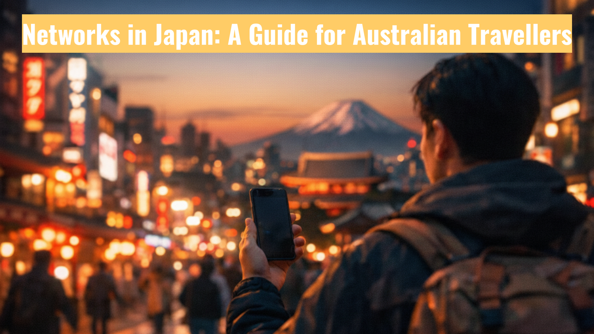 Best Mobile Networks in Japan: A Guide for Australian Travellers