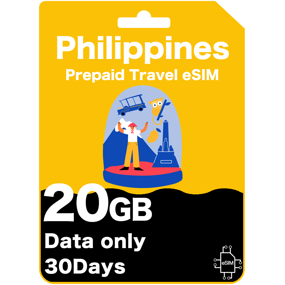 Philippines Prepaid Travel eSIM Card
